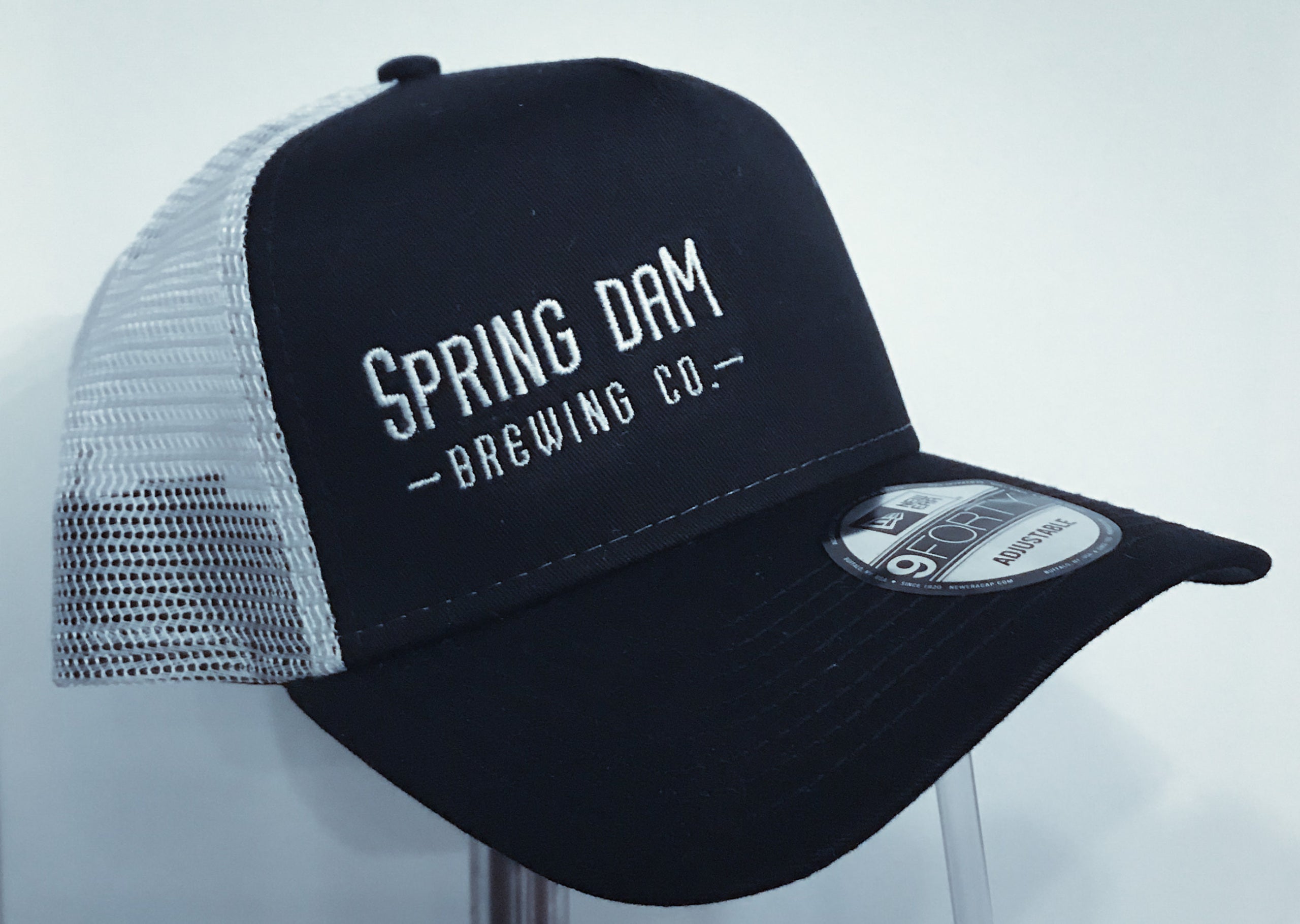 SDBC New Era Trucker Cap - Offset Logo | Spring Dam Brewing Co